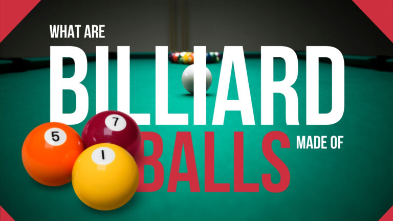 What Are Billiard Balls Made Of - The Core of the Game